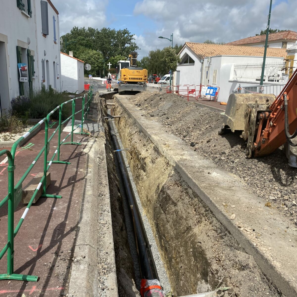 Réseaux de refoulement des eaux usées vers la STEP du Soleil Levant à ...